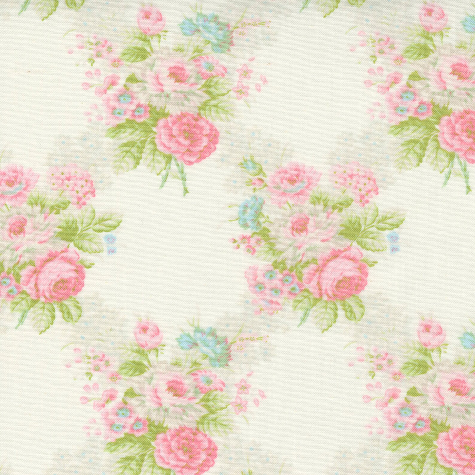 Sentimental Nines Quilt Kit Featuring Cottage Linen Closet by Brenda ...