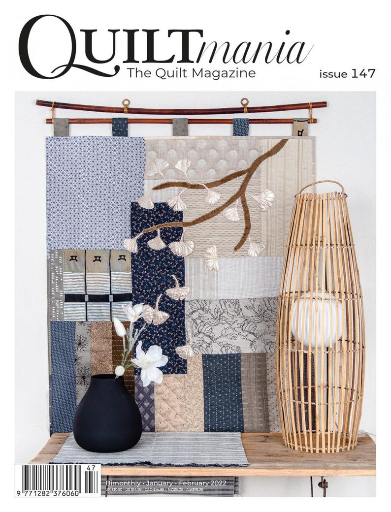 Quiltmania the Quilt Magazine Issue 147 Jan-feb 2022 - Etsy