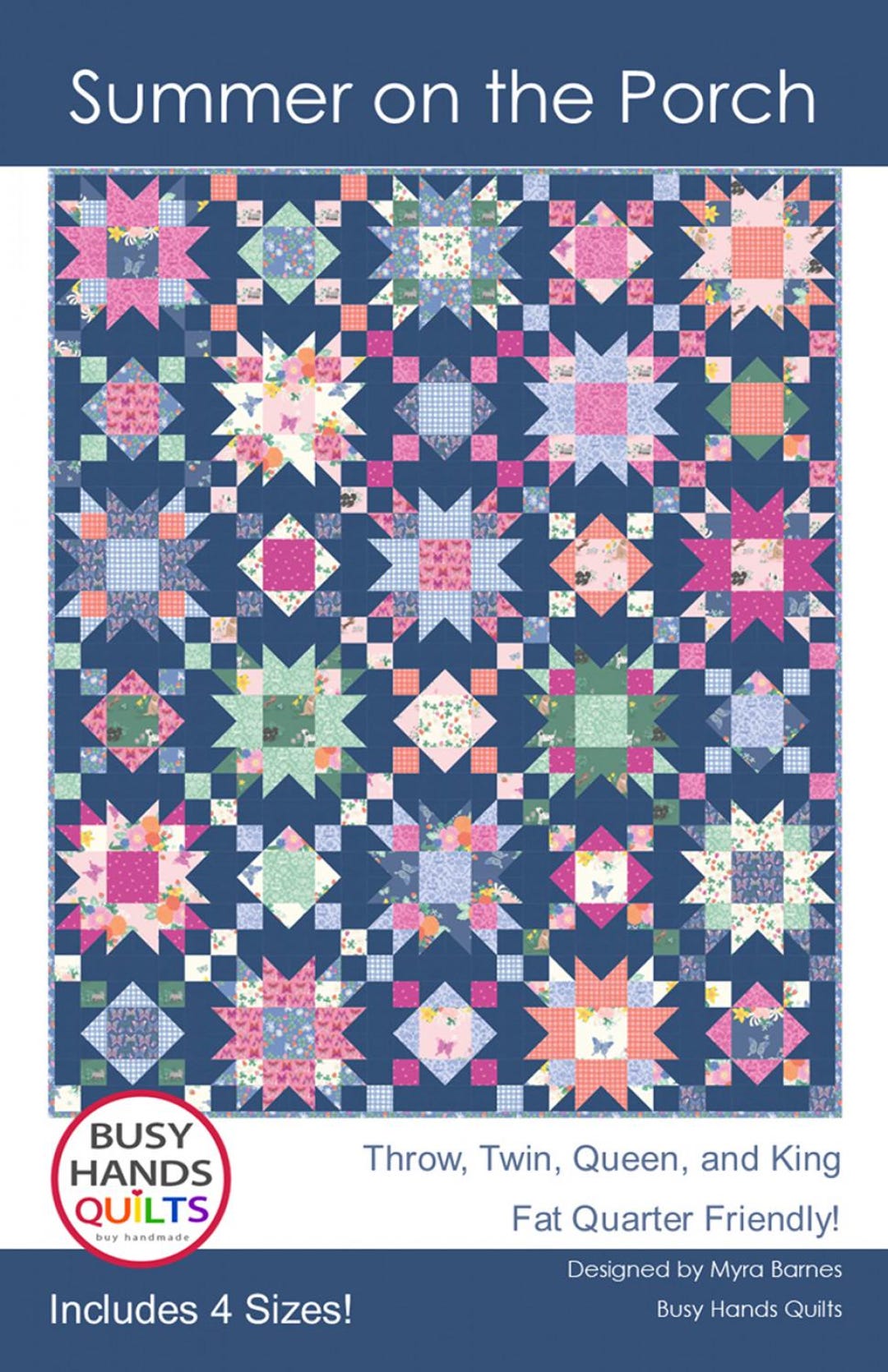Summer on the Porch by Myra Barnes of Busy Hands Quilts - Etsy
