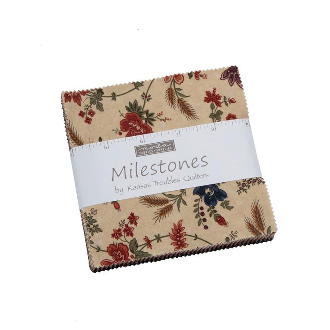 Milestones Charm Pack by Kansas Troubles for Moda - Etsy