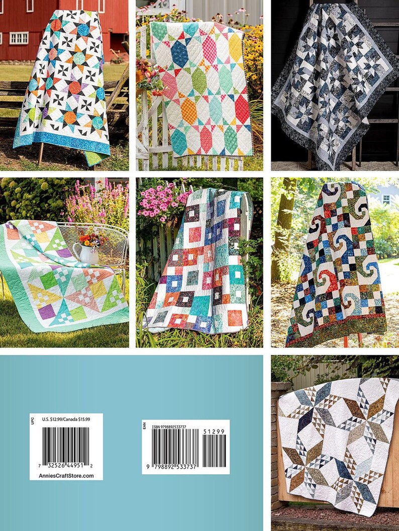 Forever Fabulous Fat Quarter Quilts by Scott A. Flanagan for Annies ...