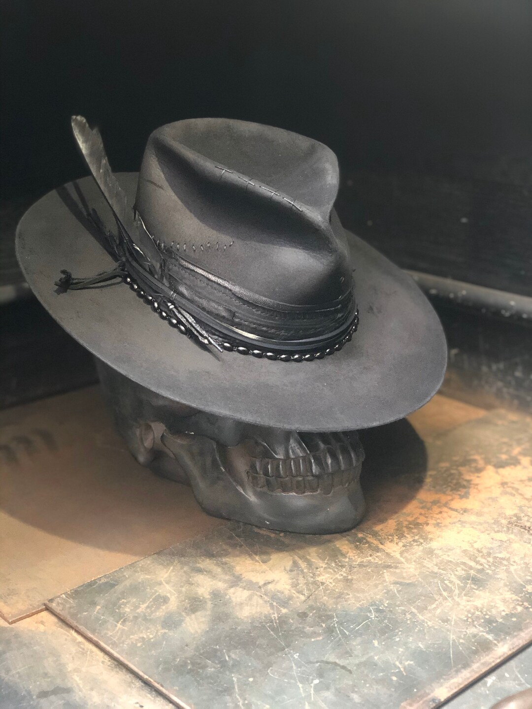 Vintage Rare Custom Hat ink Me IN Black ON My Back - Etsy