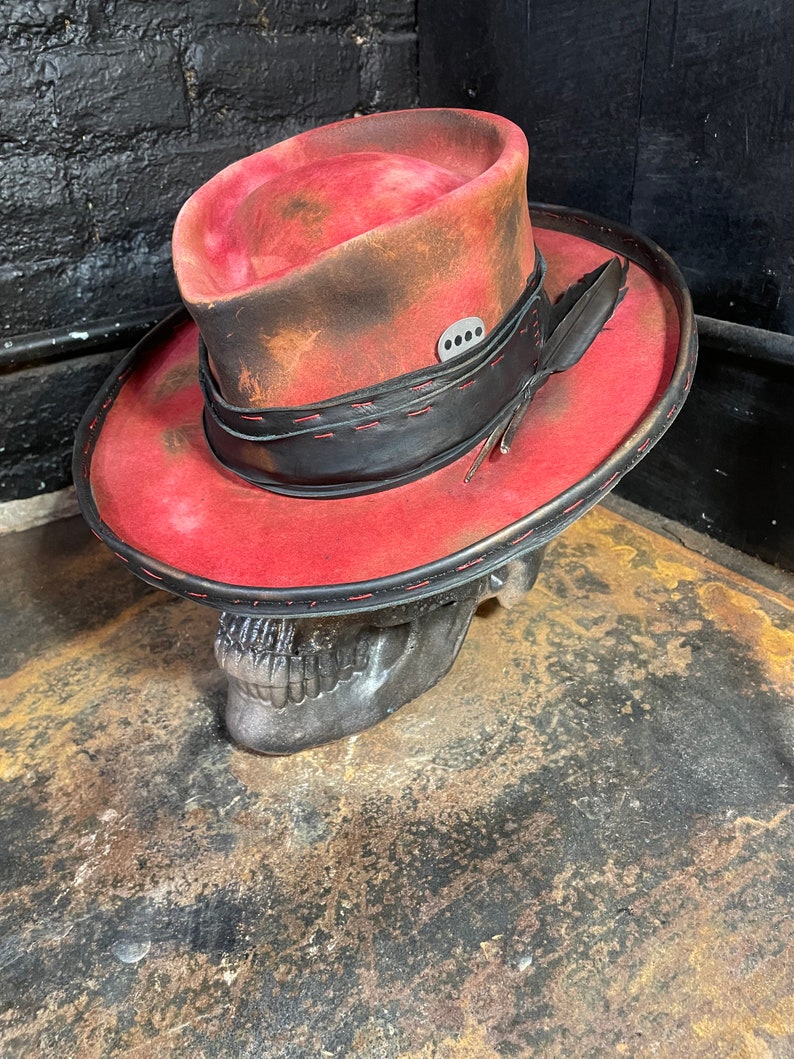 Vintage Rare Custom Hat Into the Rock Through Walls of - Etsy