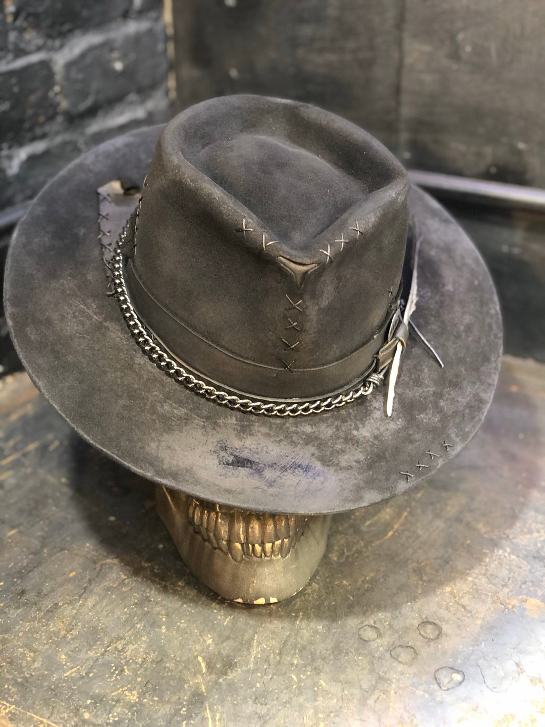 Vintage Rare Custom Hat , "the Bank Robber Was Riding a Bobber” - Etsy