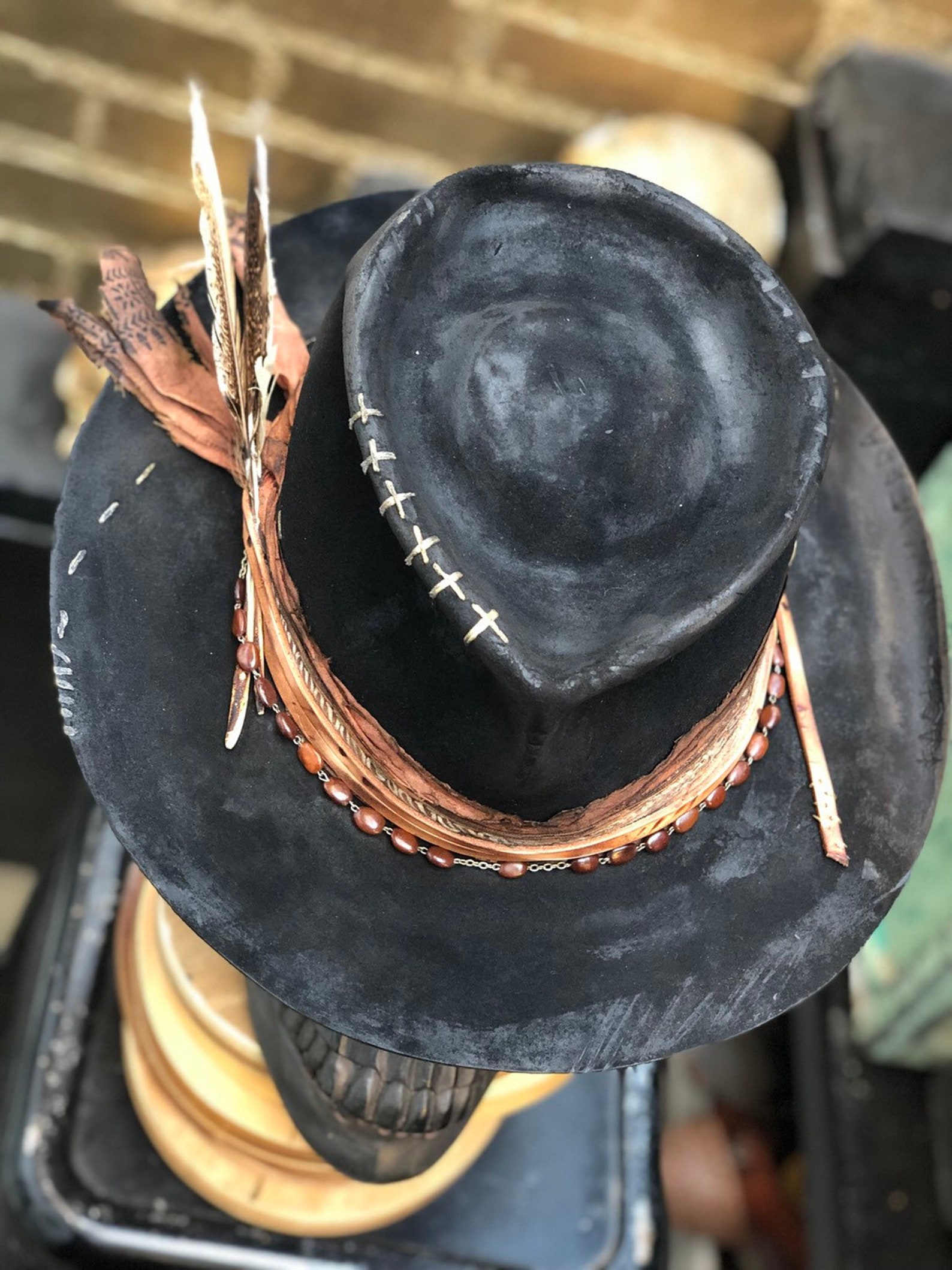 Vintage Rare Custom Hat broke From My Head Down - Etsy