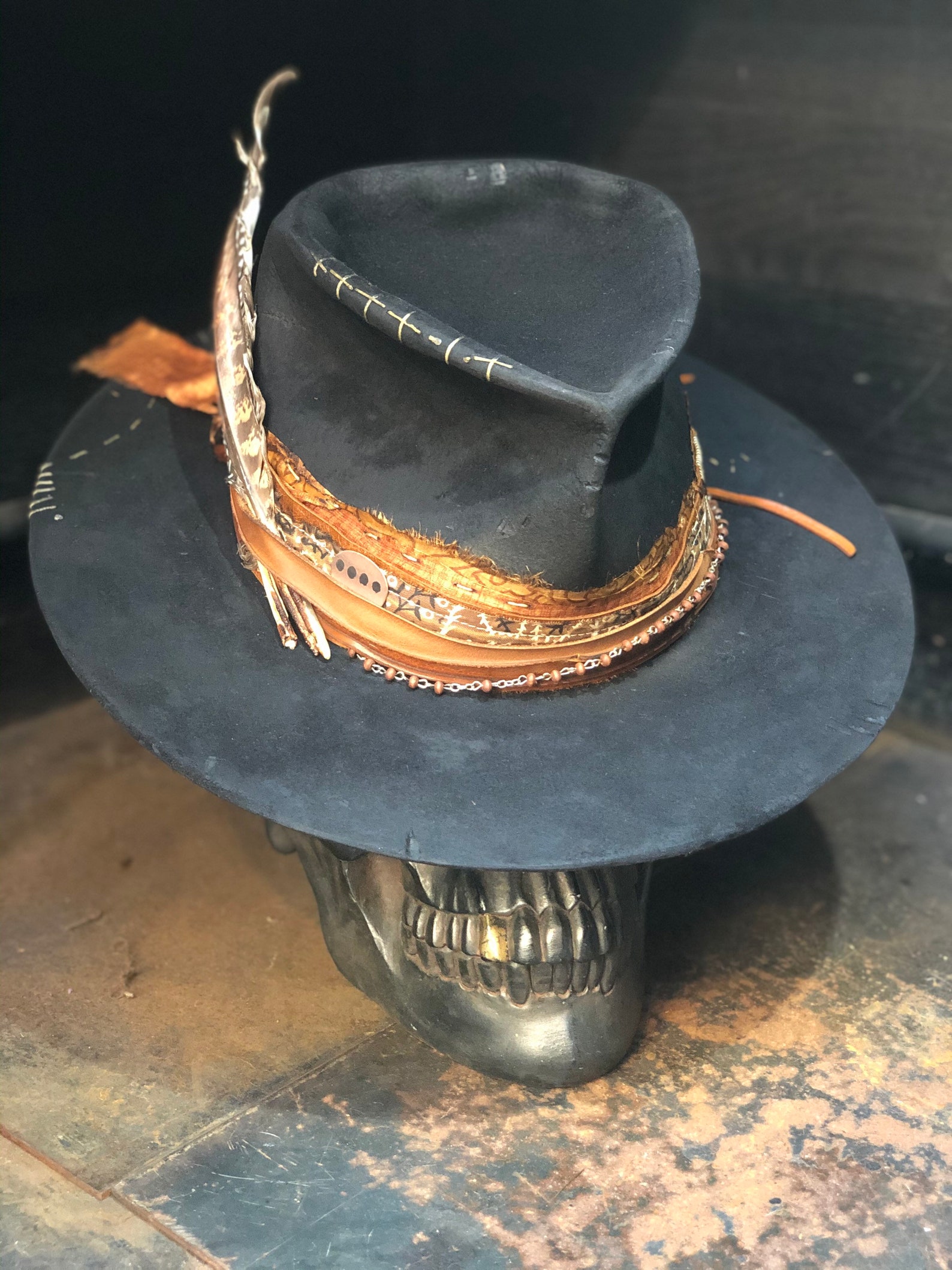 Vintage Rare Custom Hat broke From My Head Down | Etsy