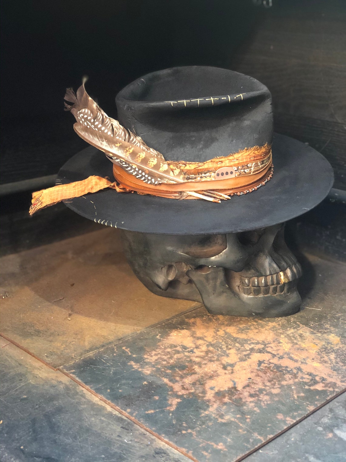 Vintage Rare Custom Hat broke From My Head Down | Etsy