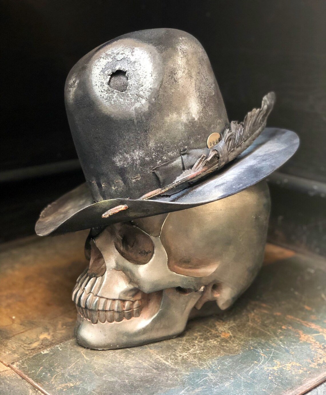 Vintage Rare Custom Hat Brain Damage - Etsy