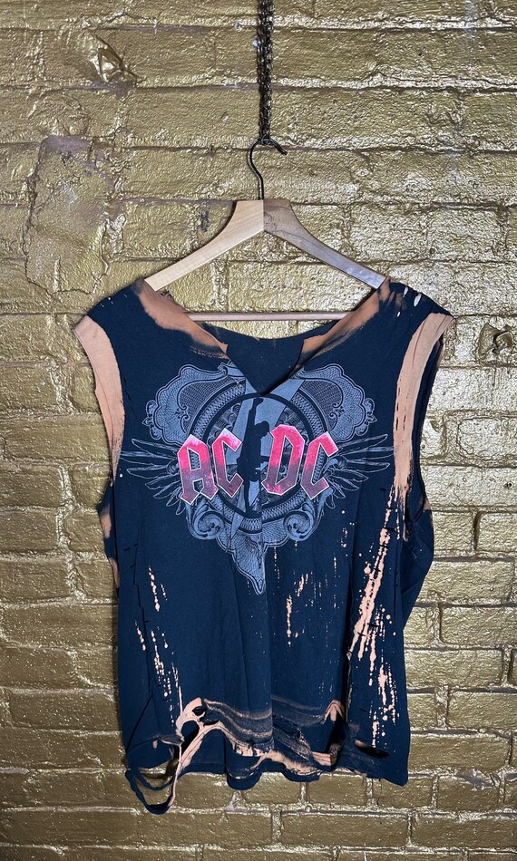 Ac/dc custom t shirt - Gem