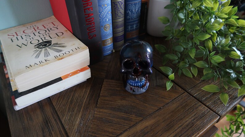 Recycled Filament Skull From 3D Print Filament Scraps With Free Random ...