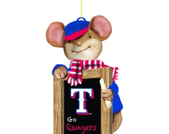 Texas Rangers Ornament - Etsy