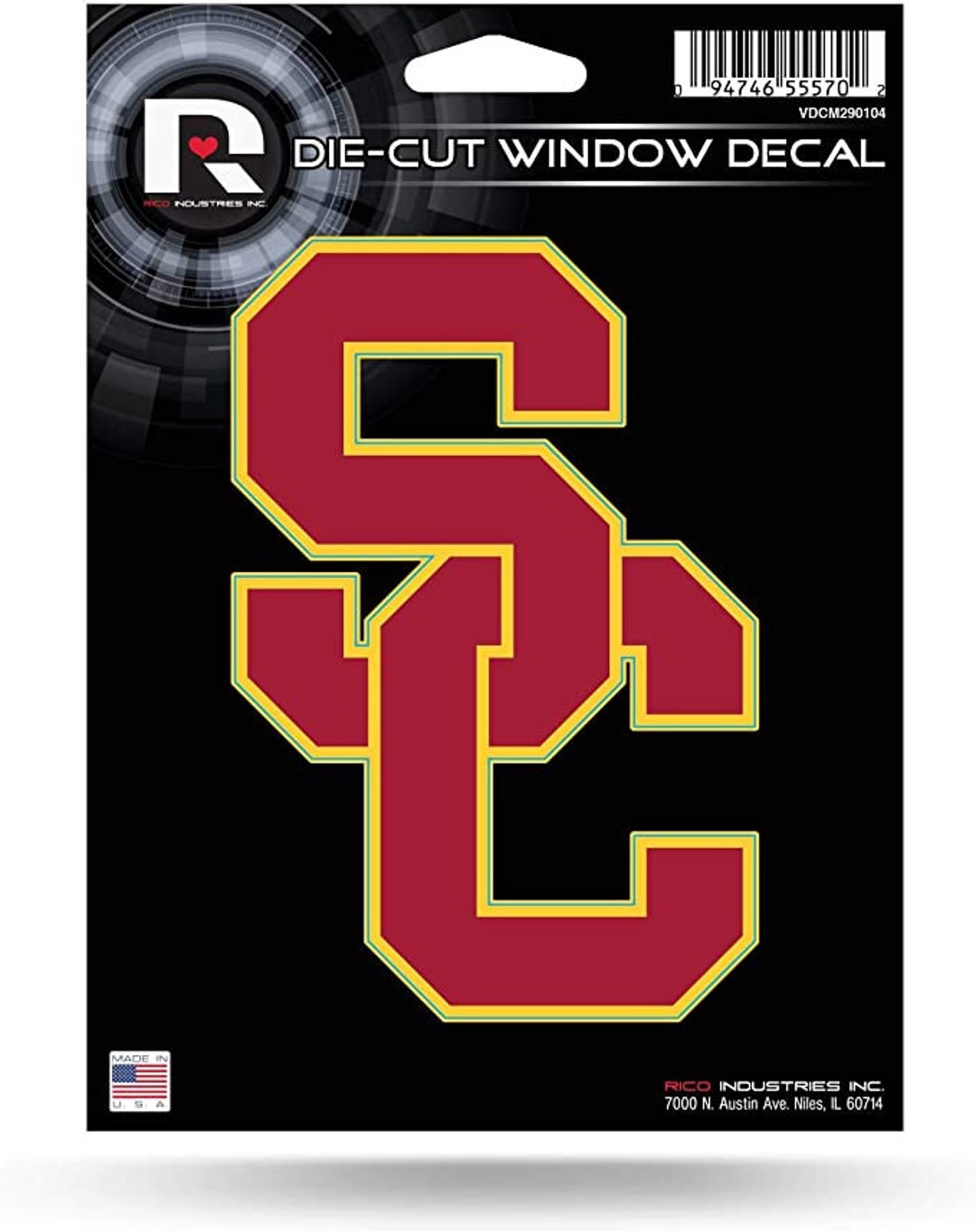 FBA USC Trojans Vinyl Decal 5x7 Weather - Etsy