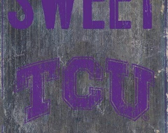 Tcu Signs - Etsy