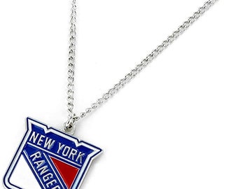 New York Rangers Necklace - Etsy