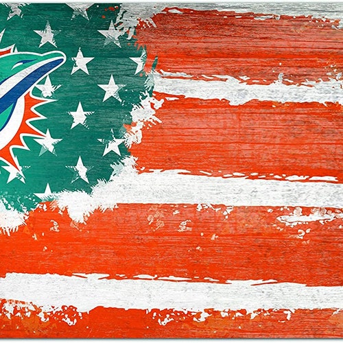 Miami Dolphins Wood Sign - Etsy