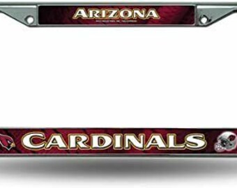 Arizona Cardinals License Plate - Etsy