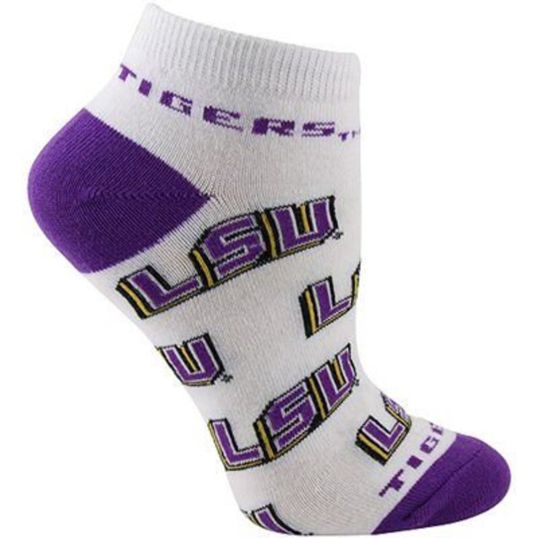 Set of 2 LSU Tigers all Over Design Child Socks - Etsy