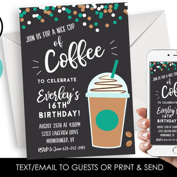 Coffee Chalkboard Etsy