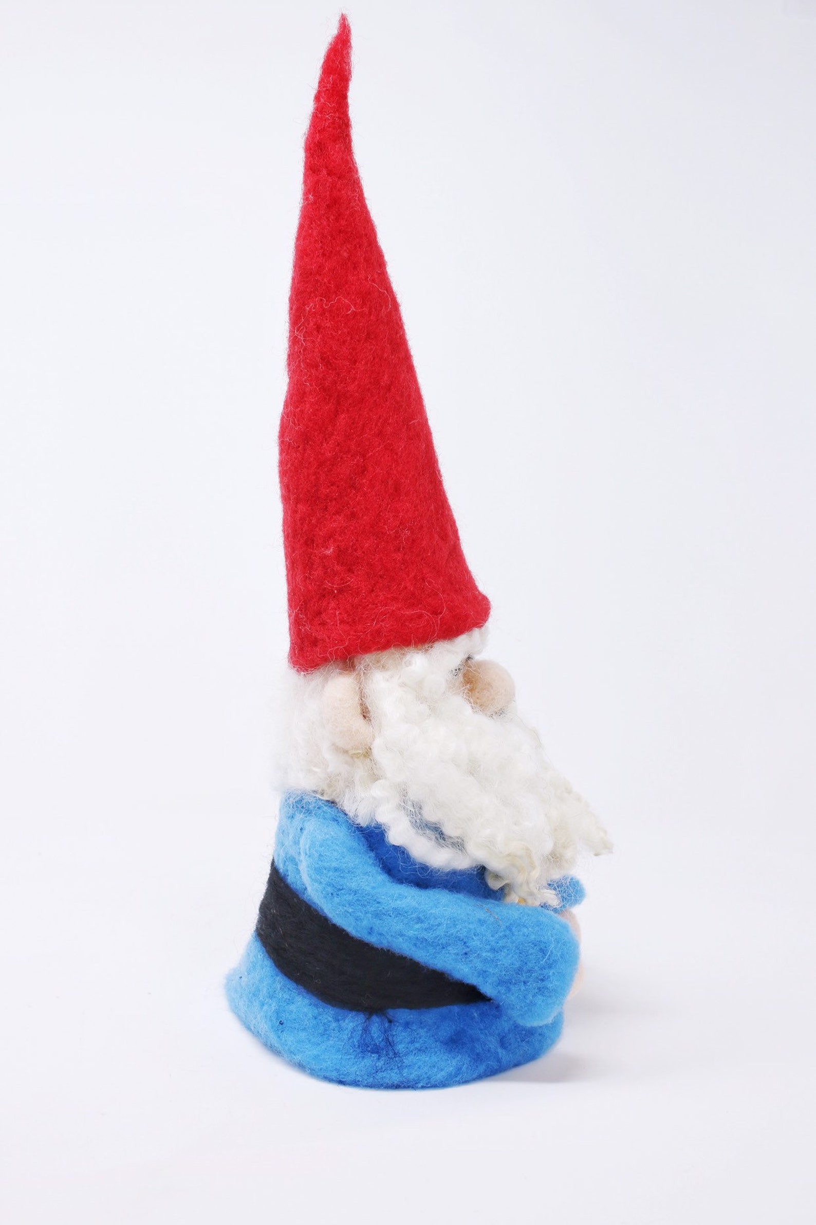 Needle Felted Gnome Tree Topper/christmas Gnome/holiday - Etsy