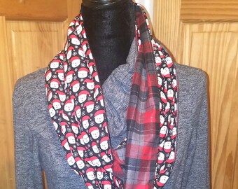 Santa scarf | Etsy