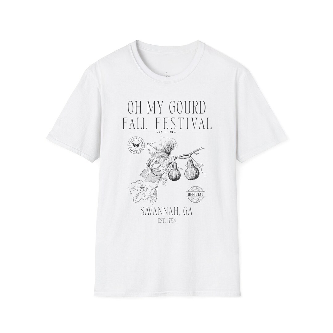 Oh My Gourd Fall Festival T-shirt, Farmer's Market, Oversized, Crew ...
