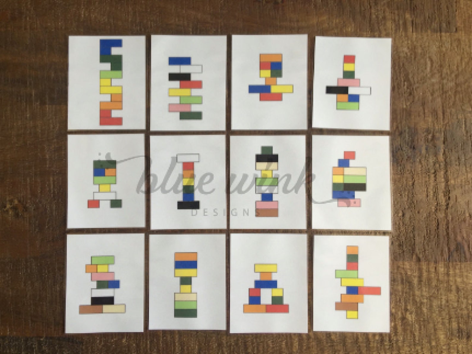 Building Brick Puzzle Kit LEVEL ONEEducational Toy-Stem | Etsy