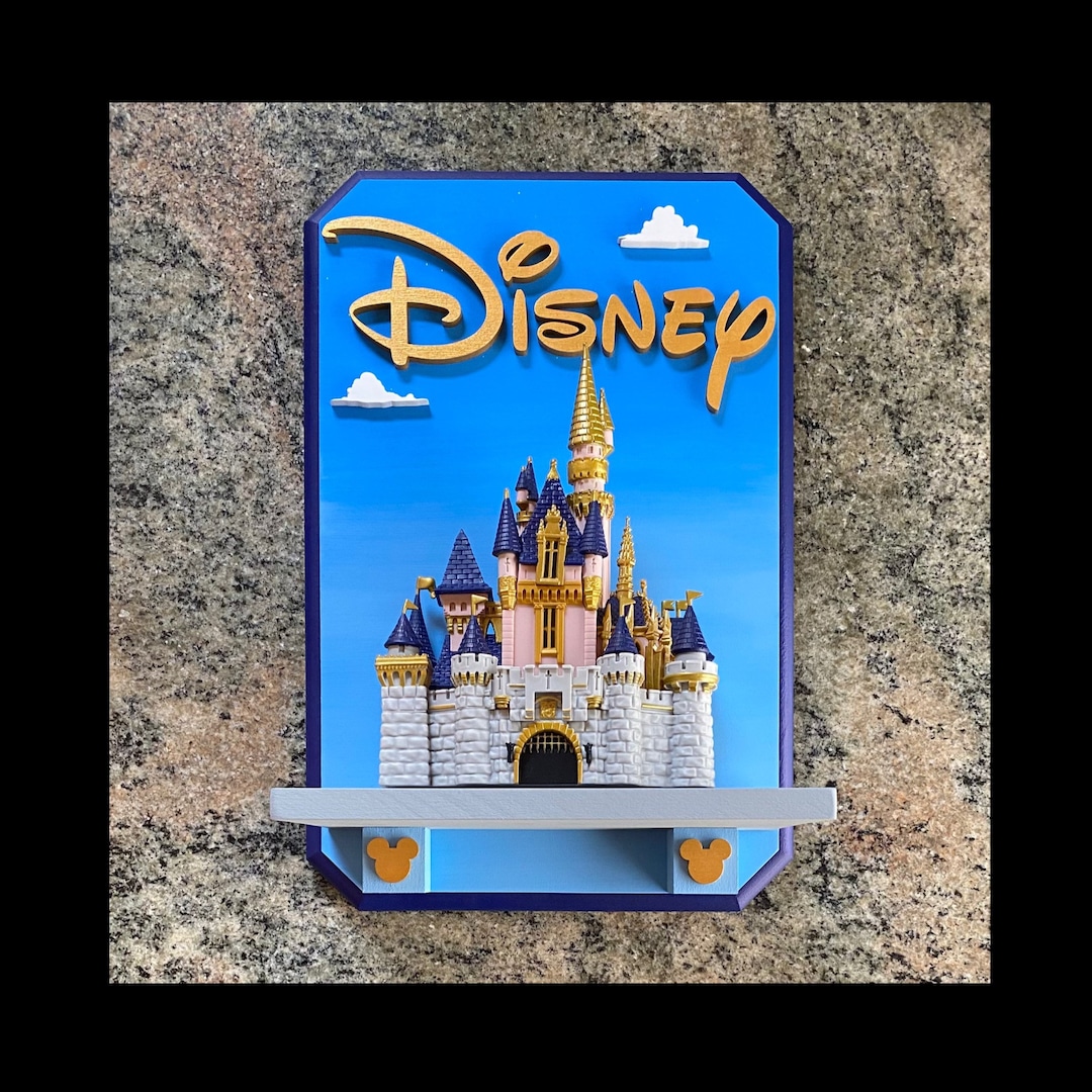 Disney Castle Funko Pop Display Shelf Wall Sign - Etsy