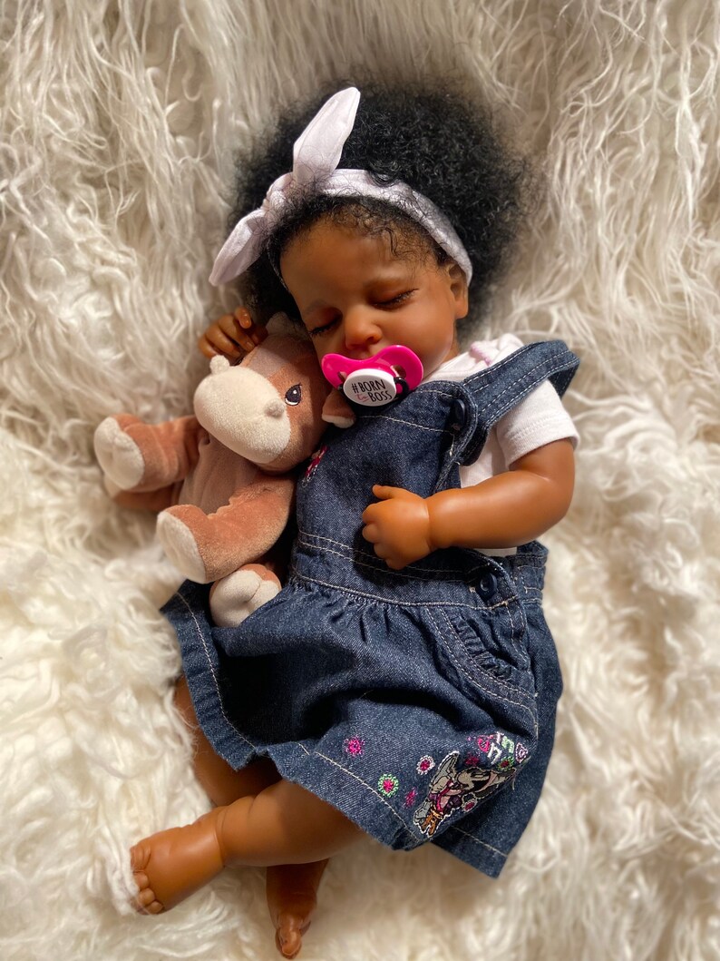 Ready to Ship Custom Order Ethnic AA Biracial Reborn Baby - Etsy