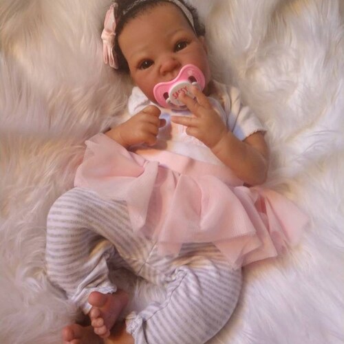 Ready to Ship Custom Order Ethnic AA Biracial Reborn Baby - Etsy