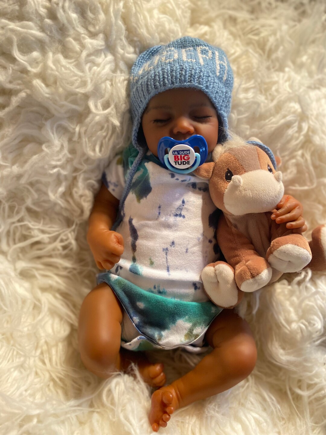 Ready to Ship Custom Order Biracial AA Reborn Baby Boy - Etsy