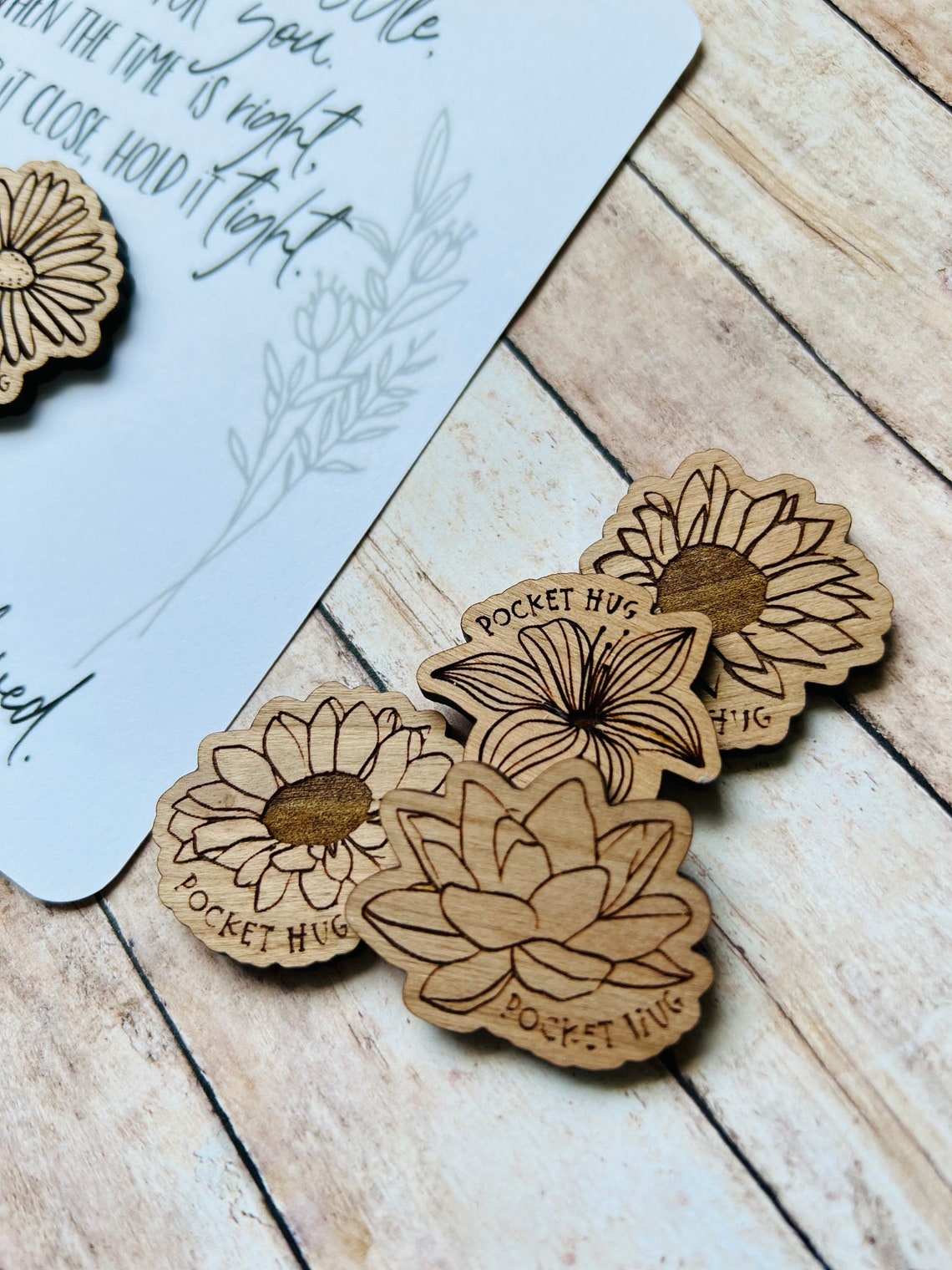 Pocket Hug A Little Pocket Hug Poem Personalized Card - Etsy