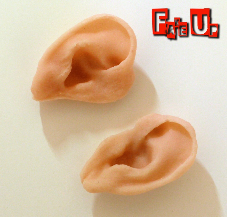 Severed Prop Ears in Light Flesh Colour. Made From Gelatine. - Etsy