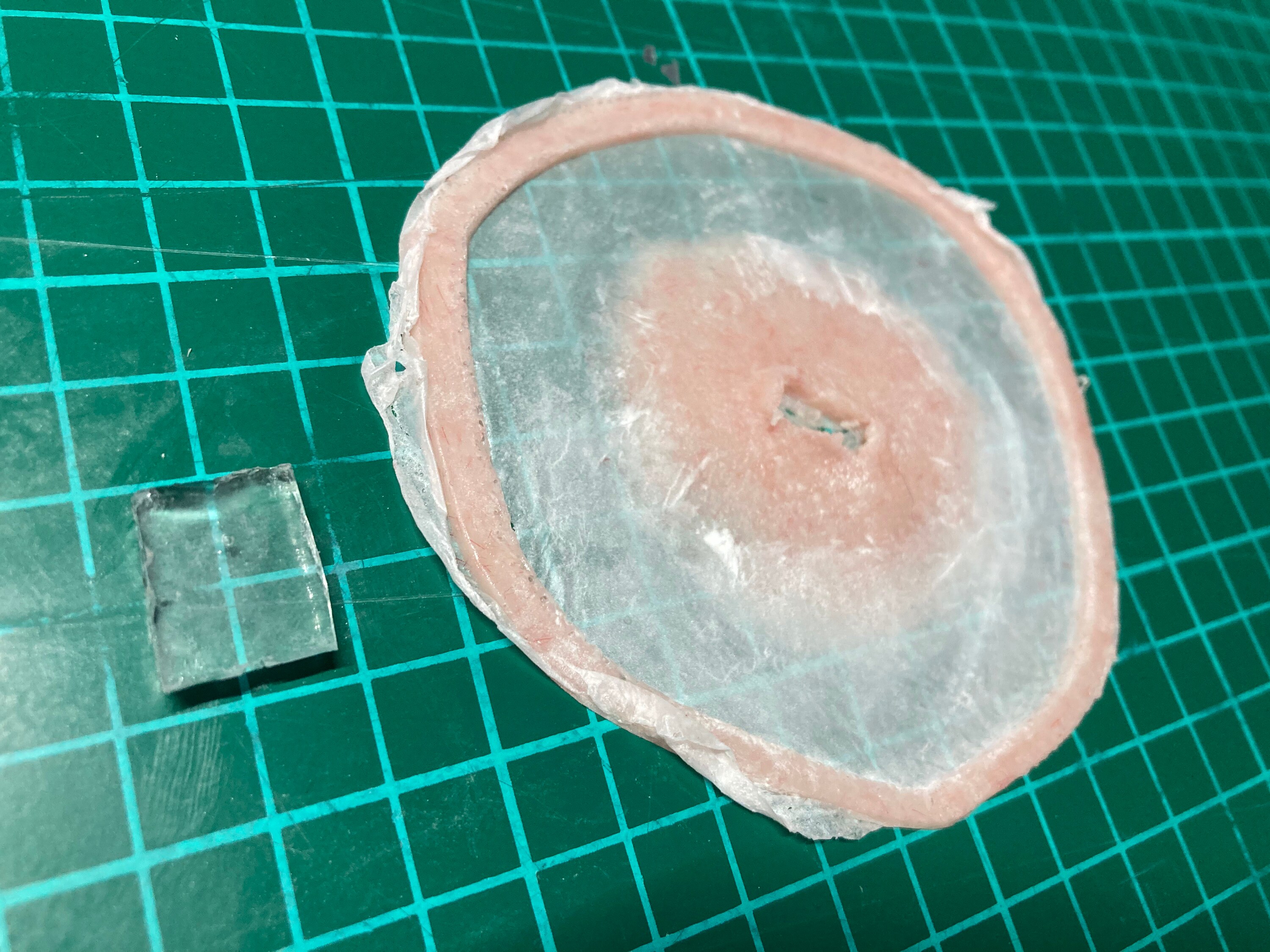 SFX Prosthetic Glass in Skin - Etsy