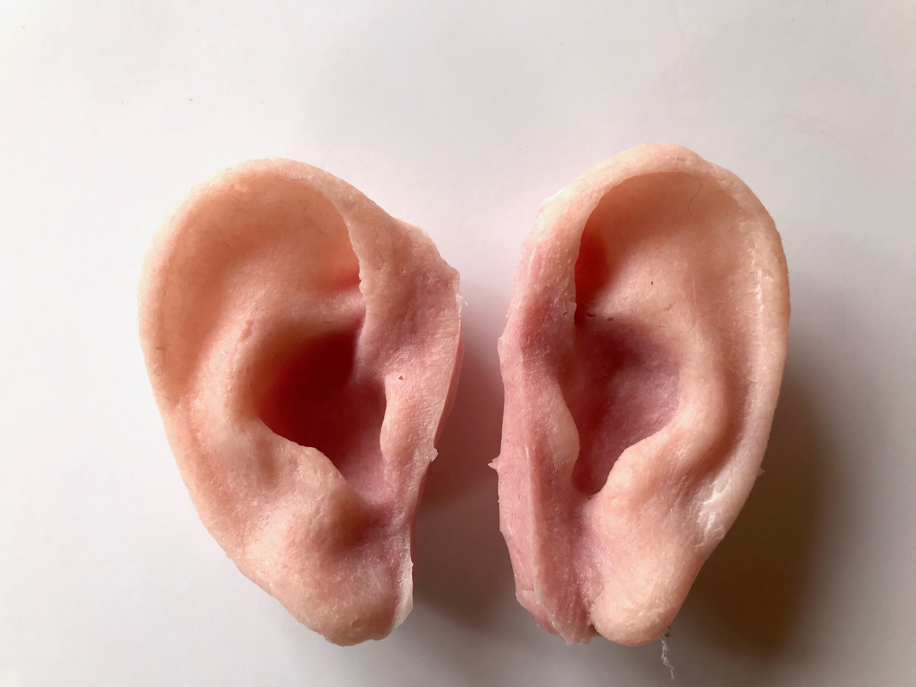 Silicone severed ear props. Created in hard wearing silicone. | Etsy