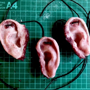 Zombie Ear Necklace. Great Prop for Halloween, Cosplay, Larping, Film ...