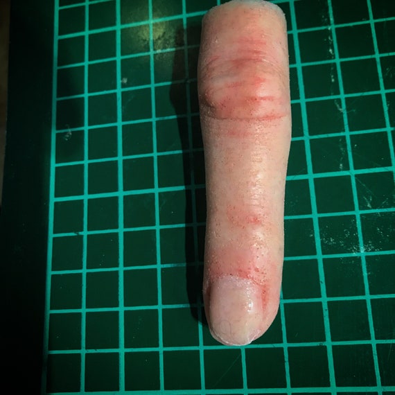 Severed Silicone Finger Props Coloured or Uncoloured. - Etsy