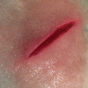 Set of Sfx Prosthetic Cuts and Slits. Perfect for Film, Tv and Stage ...