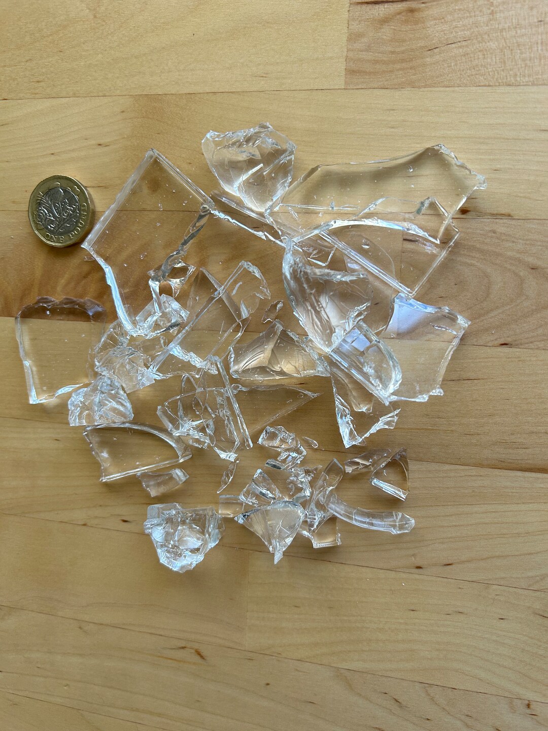 SFX Fake Shattered Rubber Glass. Suitable for Film, Tv or Stage ...