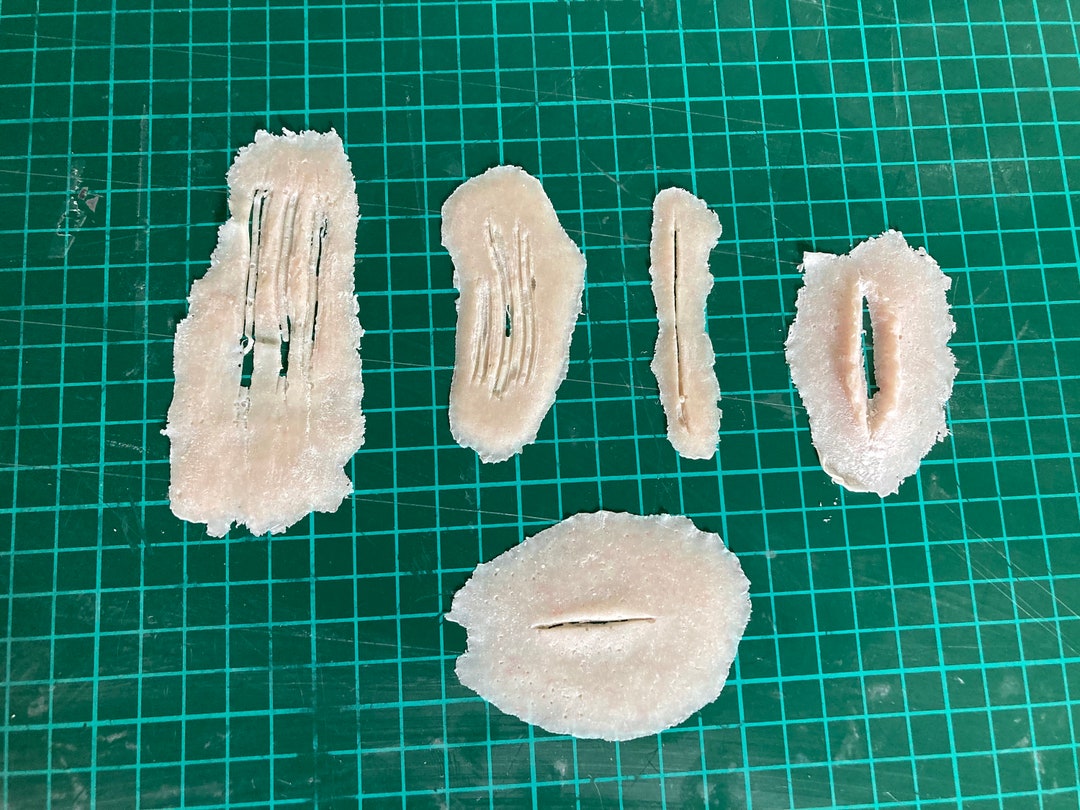 Gelatine Sfx Cut and Scratch Kit. Create Prosthetic Effects. - Etsy