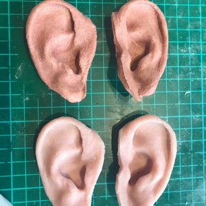 Silicone Severed Ear Props. Created in Hard Wearing Silicone. - Etsy UK