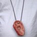 Zombie Ear Necklace. Great Prop for Halloween, Cosplay, Larping, Film ...