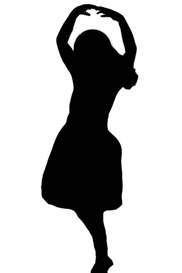 Dancing Shadow Girl - Etsy