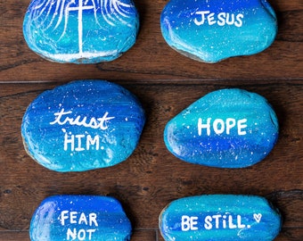 Inspirational Painted Rocks - Etsy