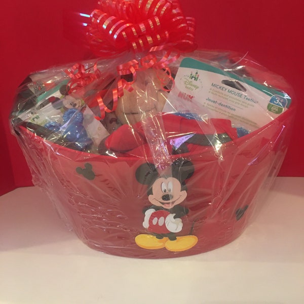 Mickey Mouse Basket - Etsy