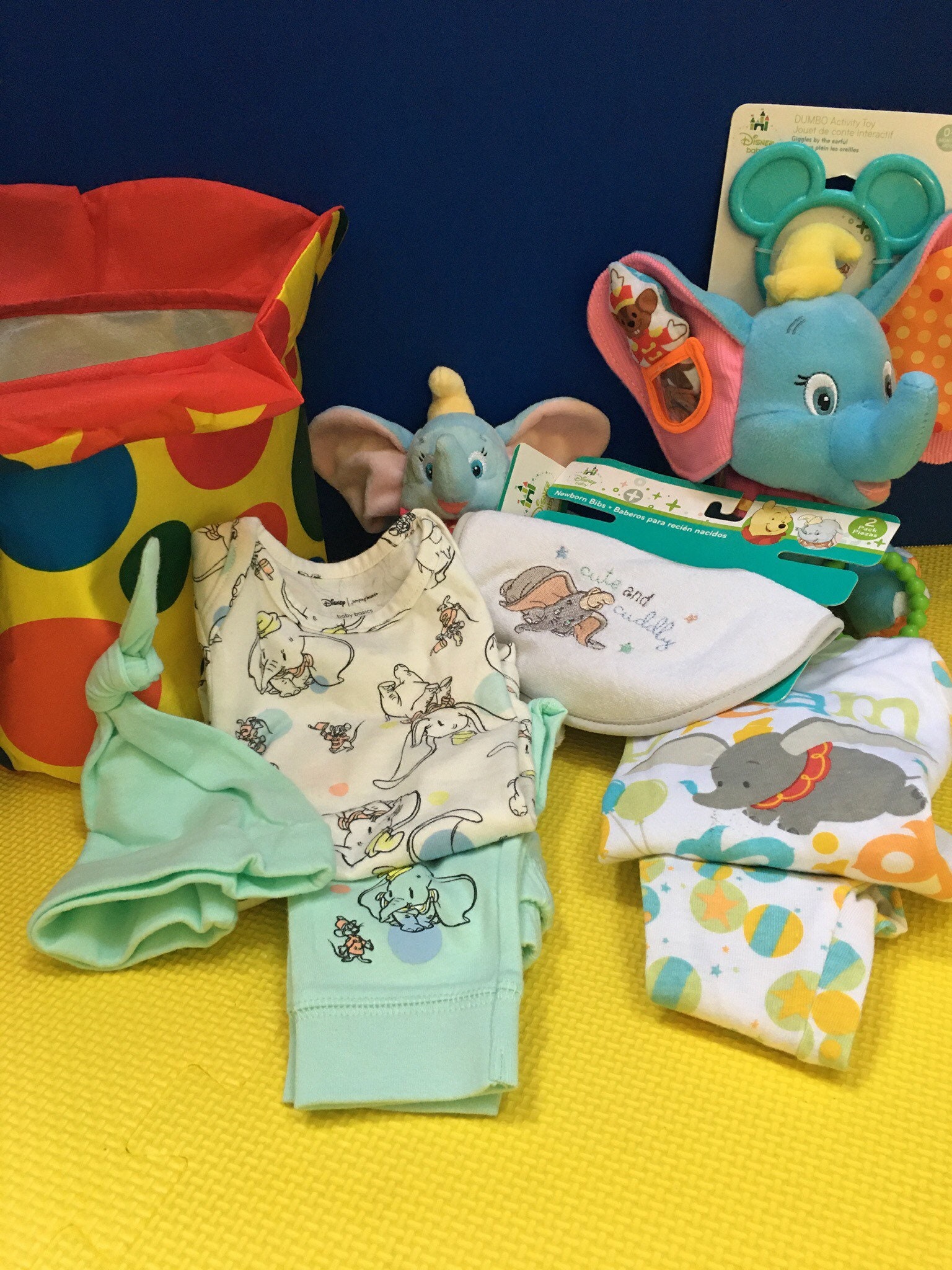 Dumbo Baby Gift Basket - Etsy