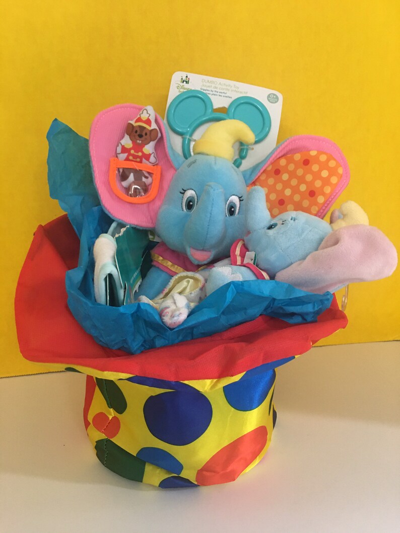 Dumbo Baby Gift Basket - Etsy
