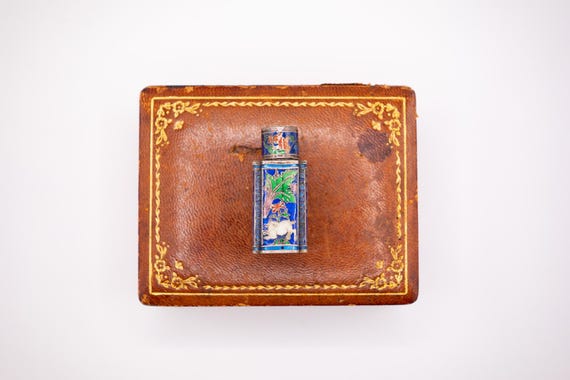 Antique Art Deco Chinese Cloisonne Enamel Perfume Snu… - Gem