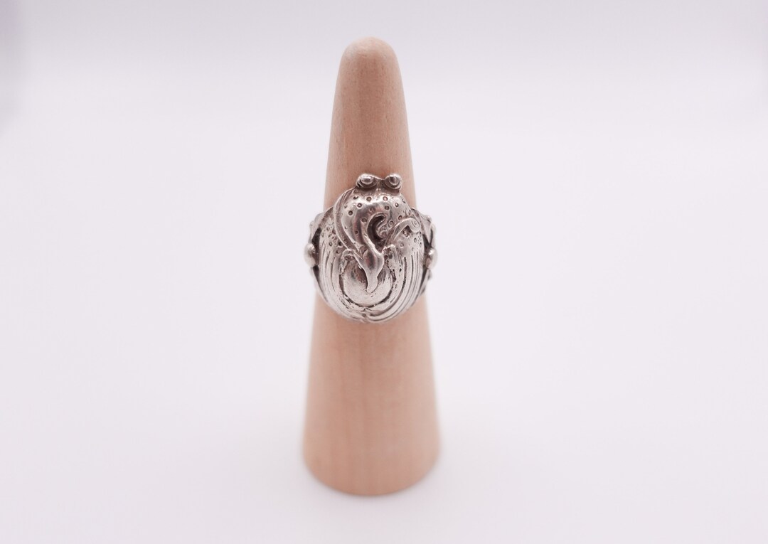 Tribal Vintage Handcrafted Statement Ring // Sterling Silver - Etsy