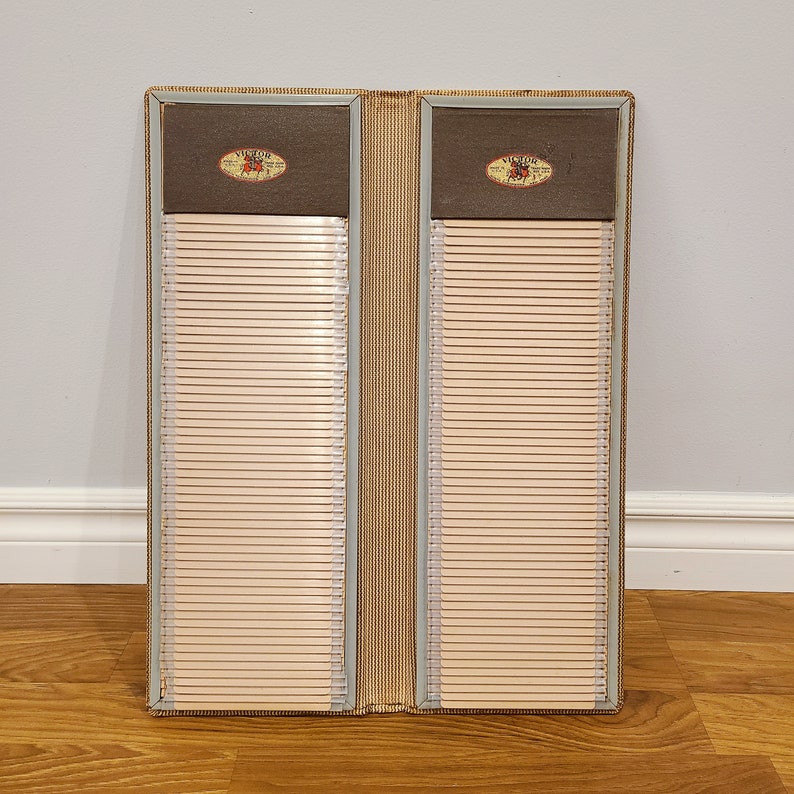 1930s Victor Visible Card File Index Book Folding Flip Kardex | Etsy