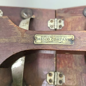 Antique ANSCO Wooden Photo Film Developer | Lightbox | Sheet Film ...